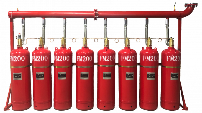 Non Corrosive FM200 Fire Suppression System Fm 200 System 95kg