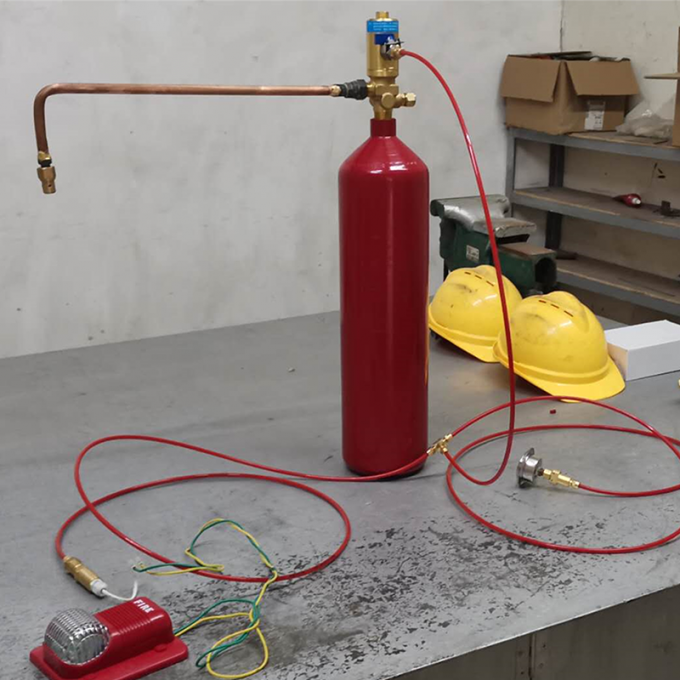 FM200 Fire Tube System - Self-Contained Gas Suppression Solution