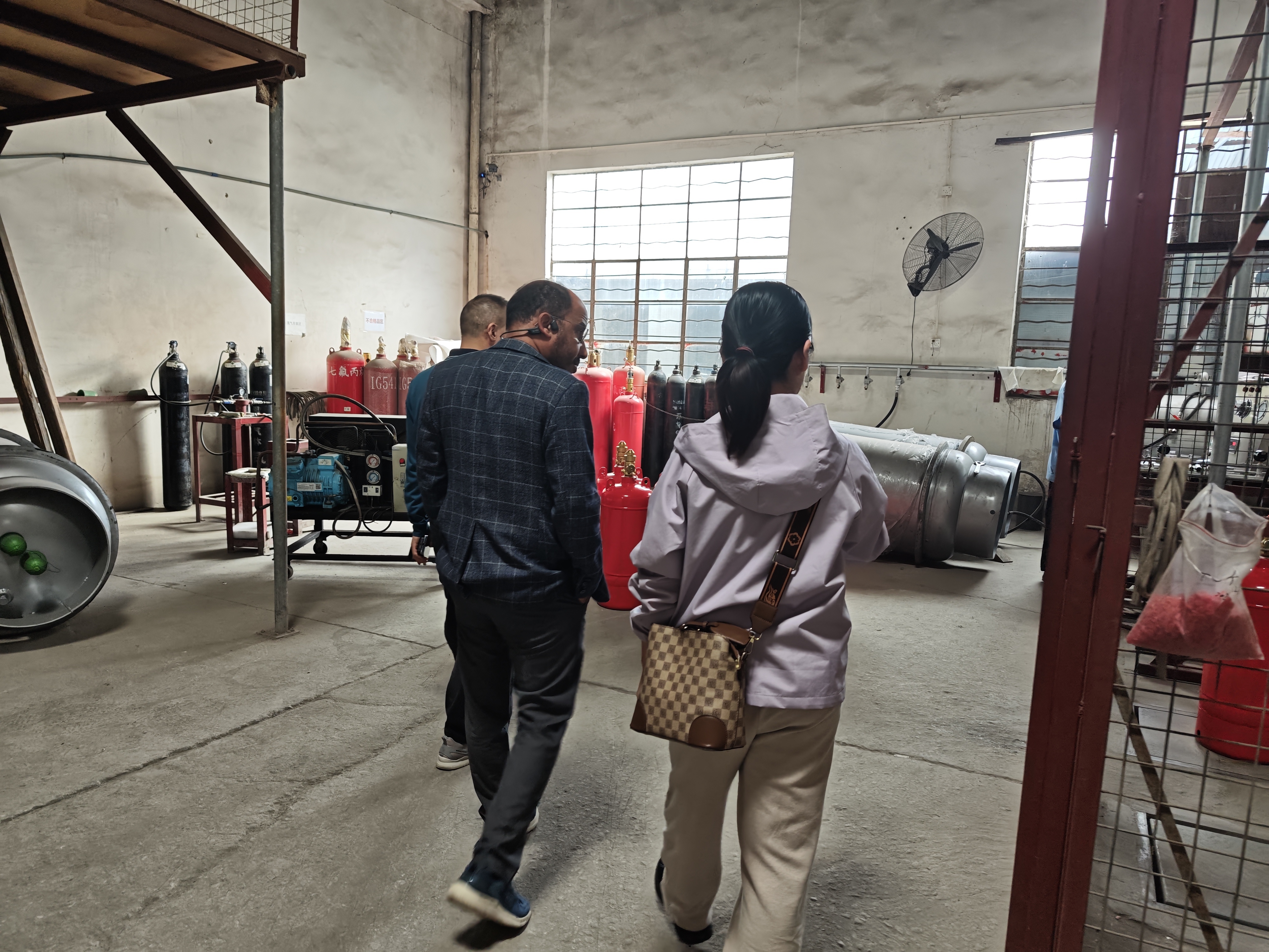 Xingjin Fire Protection's Panyu production base warmly welcomes ...