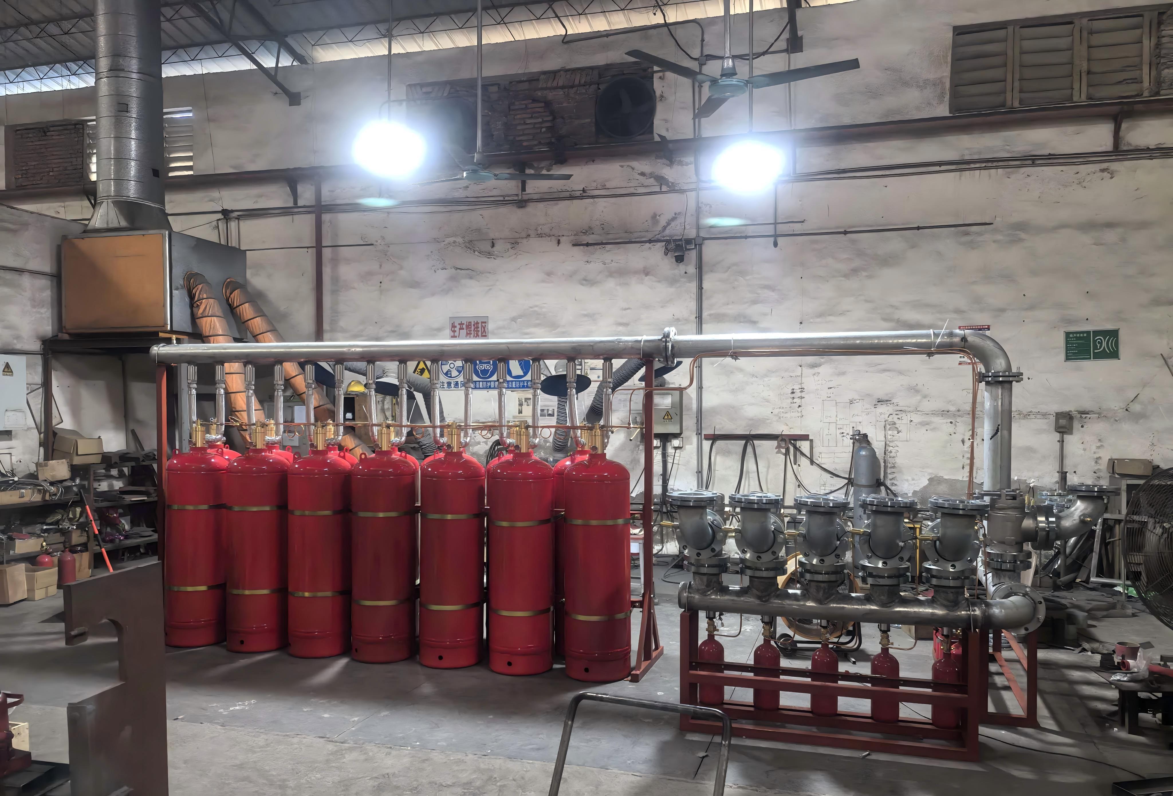Multi-Zone FM200 Fire Suppression System