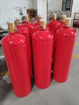 Data Center 120L Network Fm200 Fire Suppression System Pipeline Type