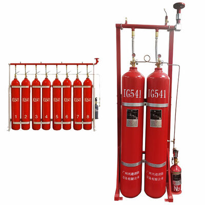 High Reliability IG541 Inert Gas Fire Suppression System for Low ...