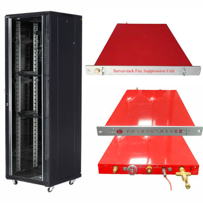 Automatic High Safety Server Rack Fire Suppression Unit Novec 1230/FM200