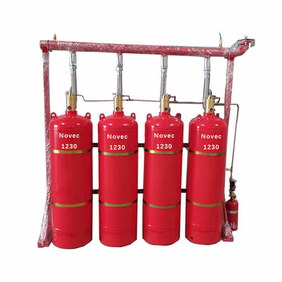 Mechanical Emergency Starting NOVEC1230 Fire Suppression System for ...