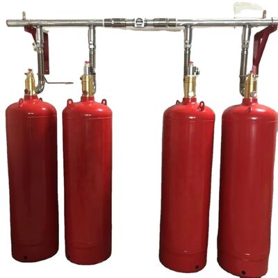 120L FM200 Fire Suppression System Ensure Fire Safety At 2-4M Discharge ...