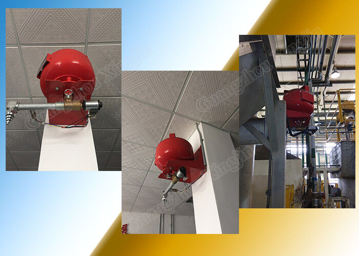 2.1MPa HFC 227ea Fire Extinguishing System 20 Year Life For Gaseous ...