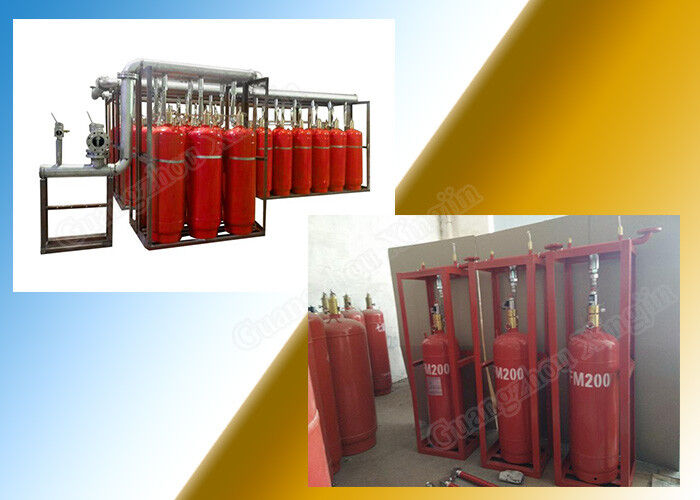 2- 4M Discharge Gaseous Fire Suppression System With FM200