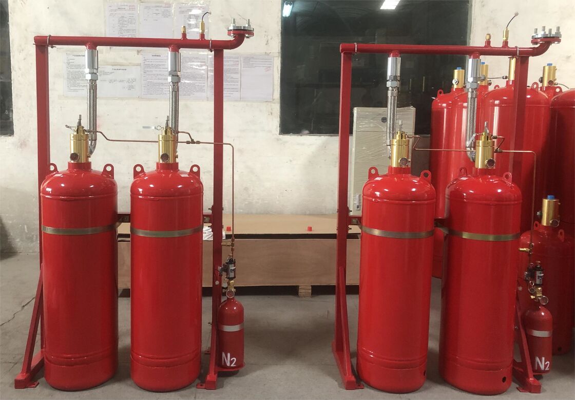 FM200 Fire Protection System HFC 227EA Gas Automated Detection Control ...