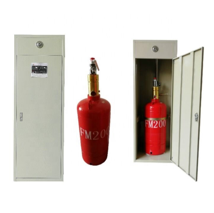 40L HFC227ea Fire Suppression System 2.8 Bar Safety High Efficiency ...