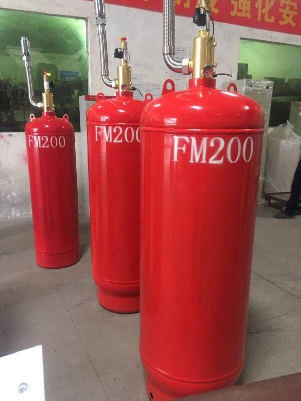 Data Center 120L Network Fm200 Fire Suppression System Pipeline Type