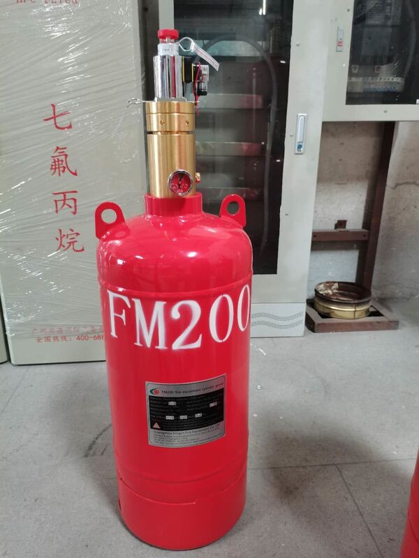 Piping Hfc-227ea Fm200 Fire Extinguishing System For One Zone