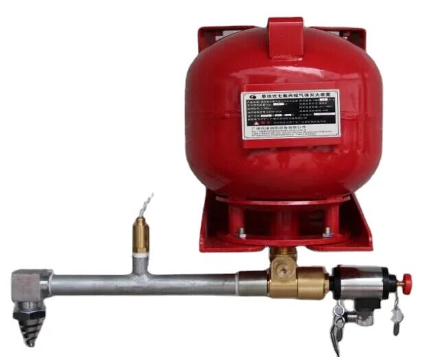Class A Gaseous Fire Suppression System FM200 Fire Extinguishing System ...