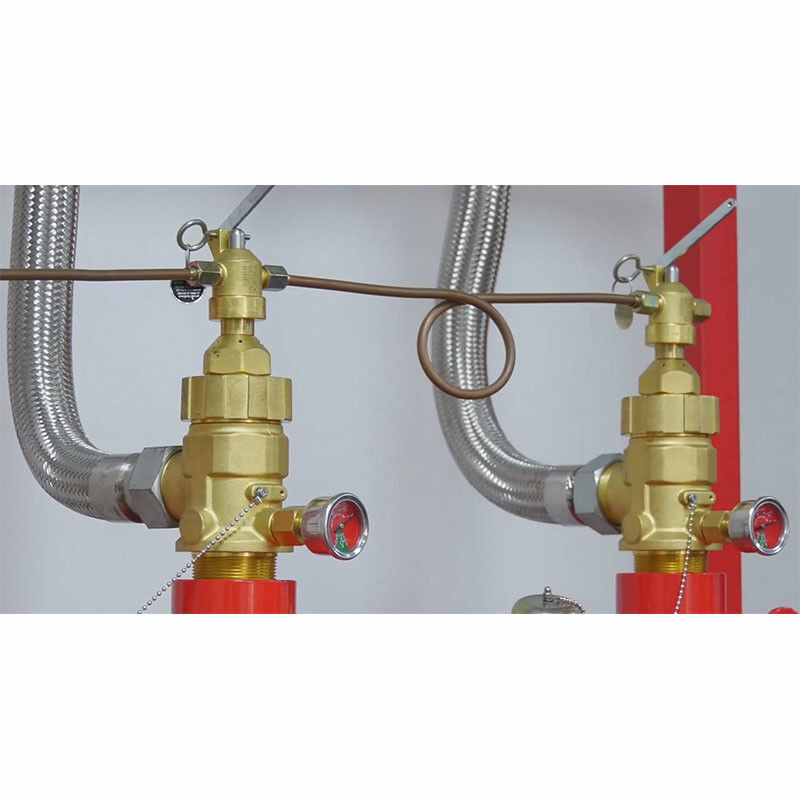 Min Working Pressure 13.6Mpa IG541 Inert Gas Fire Safety System For ...