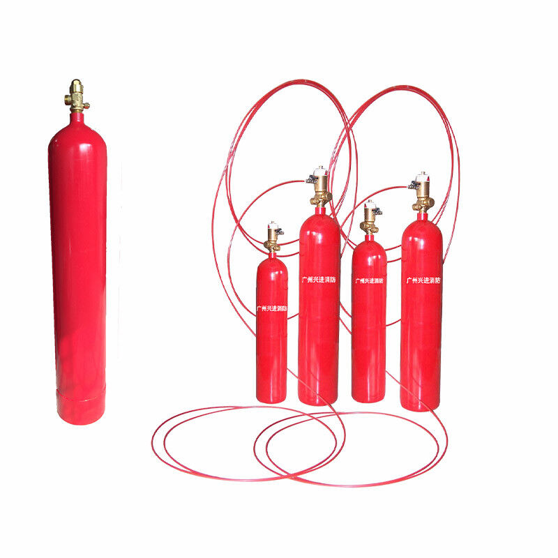 Red FM200 Fire Extinguishing System With HFC-227ea Agent For Fire ...