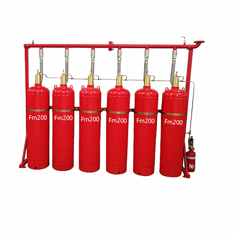 FM200 Fire Protection System HFC 227EA Gas Automated Detection Control ...