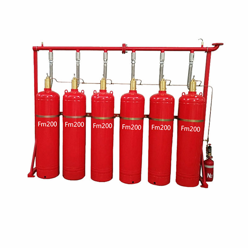 Reliability 99.99% FM200 Pipe Network System For Class A Fire Rating DC24V