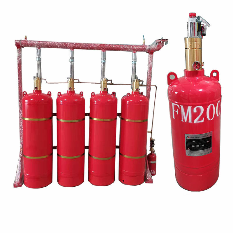Non Toxic Gaseous HFC 227ea Fire Suppression System With Excellent ...