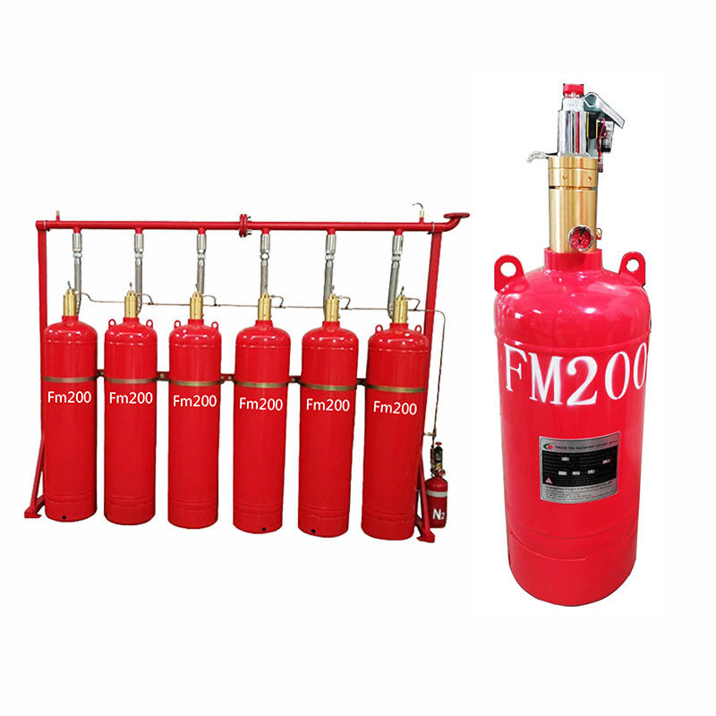 Generator Room FM200 Gas Suppression System Within AC 220V DC 24V 1A And 1 Year