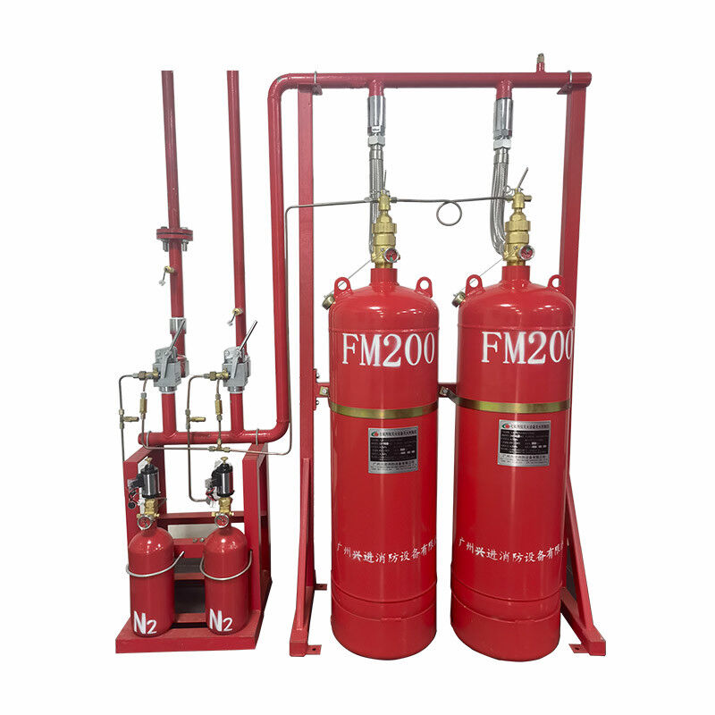 Maximum Single Region M3 FM200 Gas Suppression System With TUV SGS ISO ...
