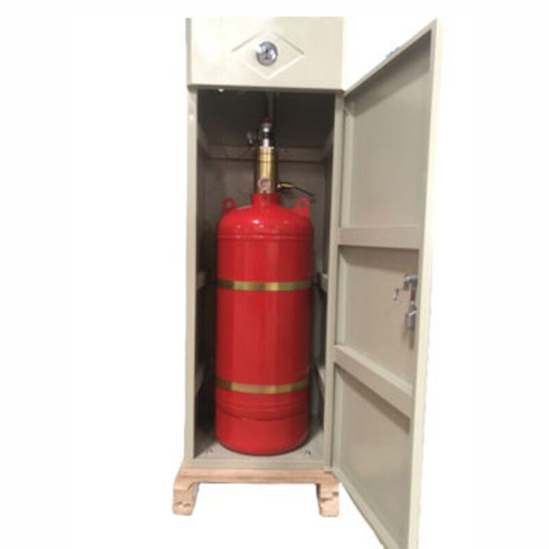 Red Automatic FM200 Cabinet System Easy Advanced Fire Suppression For ...
