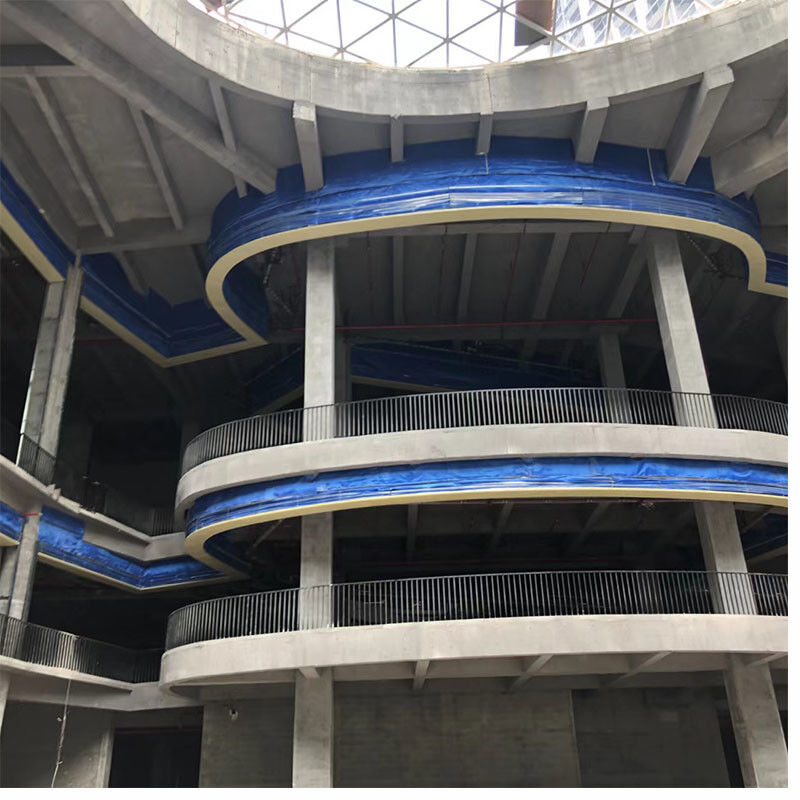 Double Track Fire Retardant Roller Curtain for Commercial Building ...