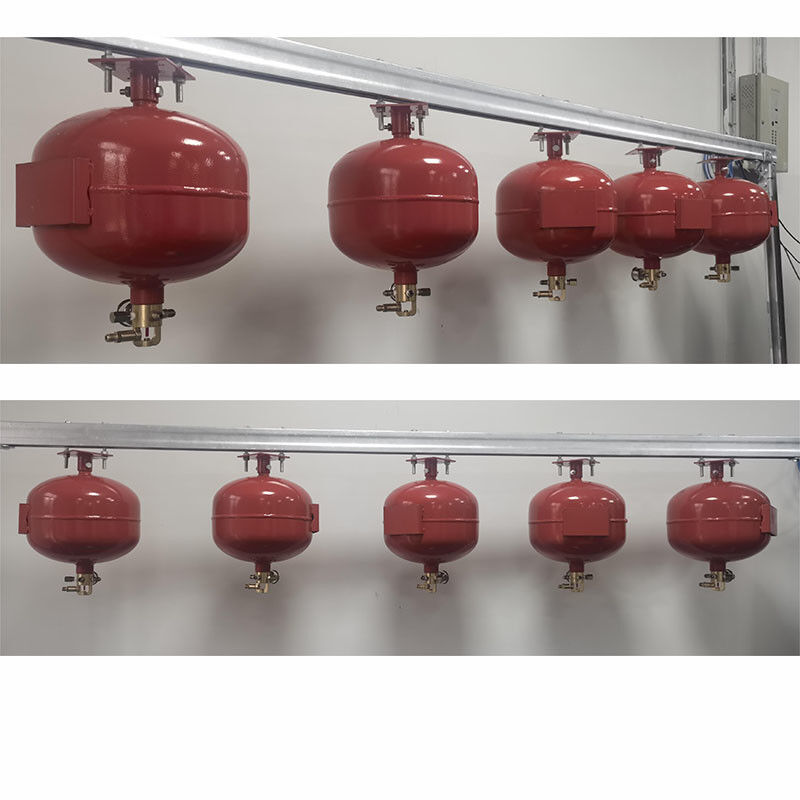 Maximum Working Pressure 2.5mpa FM200 Hanging Gas Suppression System ...