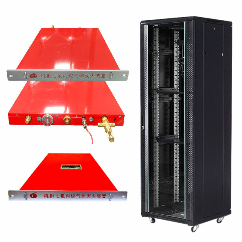 Clean Gas Rack Fire Suppression Unit Environmental Friendly