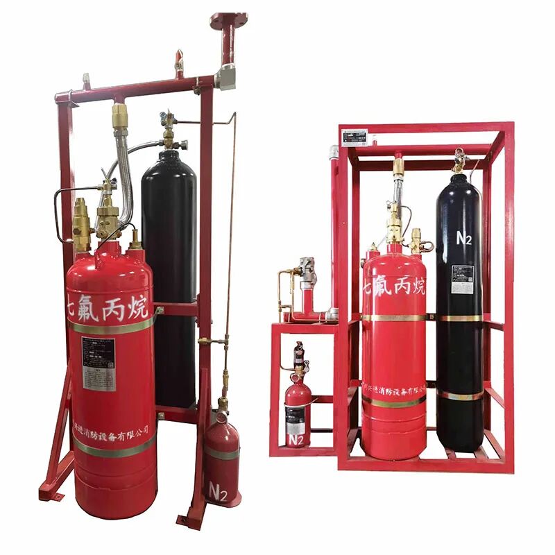 90Ltr Cylinder Volume FM200 Piston Flow System For Ambient Temperature ...