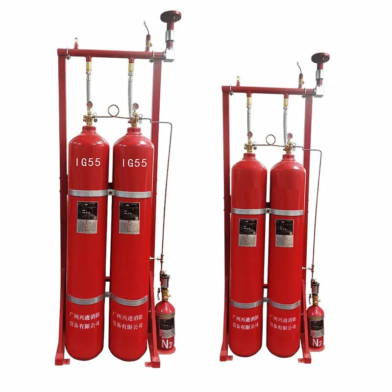 80L 20MPa IG541 Inert Gas Automatic Fire Suppression System