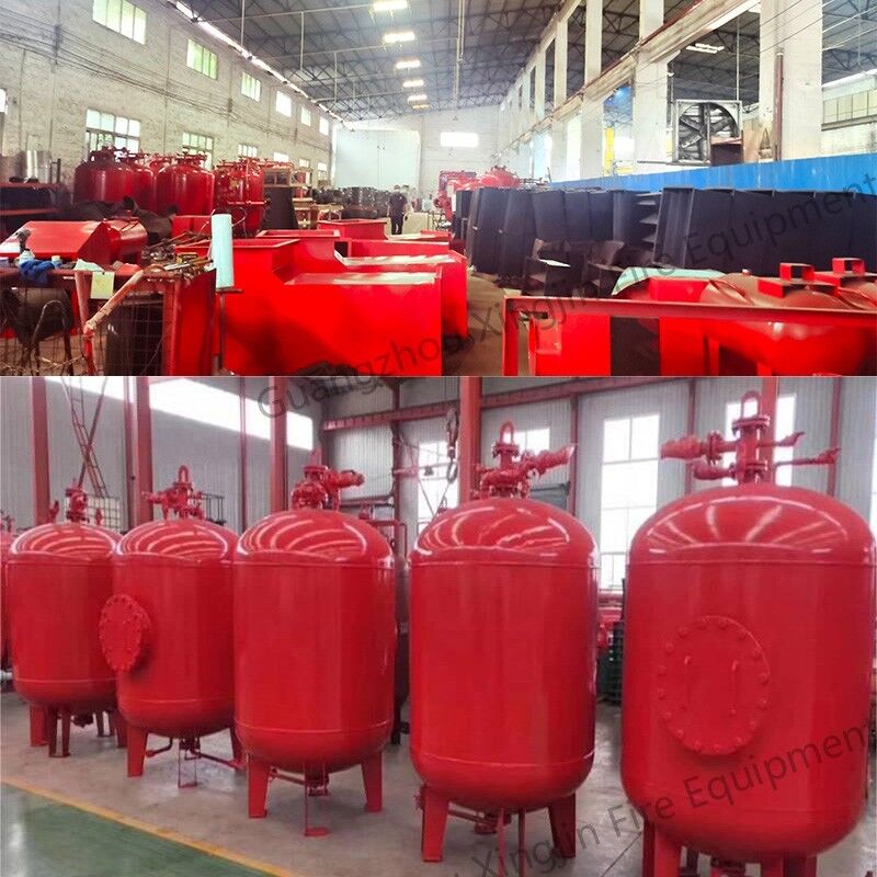 Foam Fire Suppression System With Concentrate Capacity Of 300L To 3000L ...