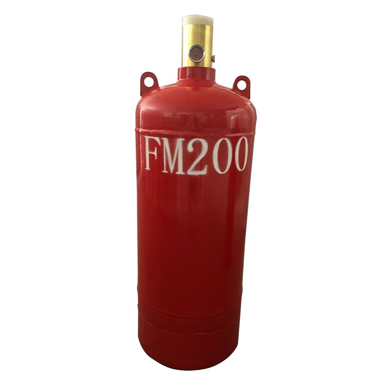 High Pressure FM200 Steel Cylinder / Seamless Storage Vessel for Inert ...