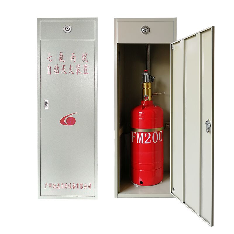 Cabinet FM200 Fire Suppression System with Single Zone Management DC24V ...