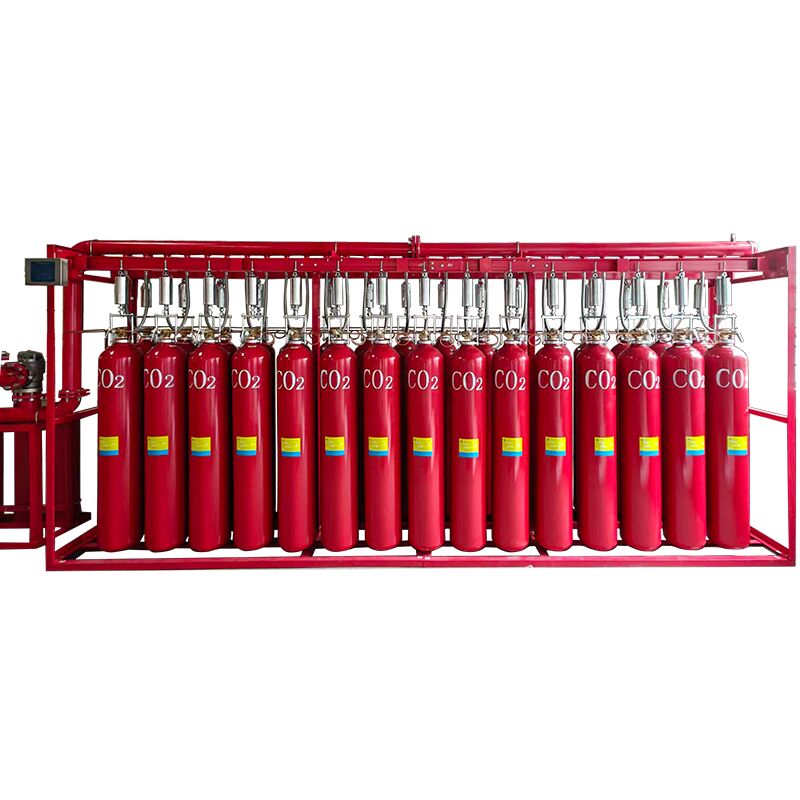 Intelligent CO2 Fire Suppression System with Three Start Modes