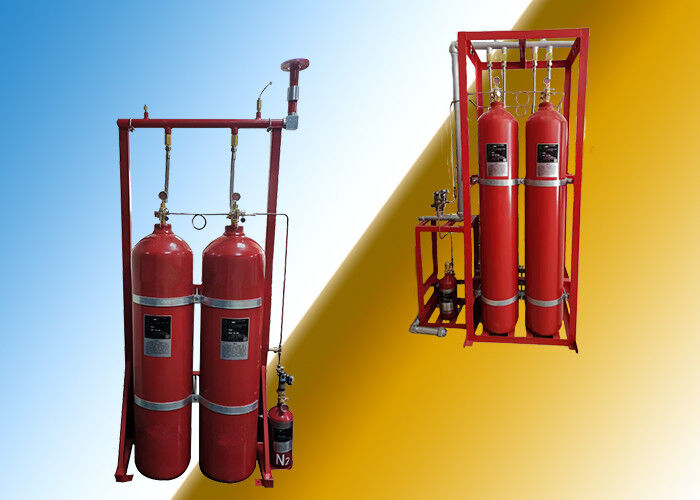 IG55 Argonite Fire System For Safe Fire Suppression Nitrogen And Argon ...