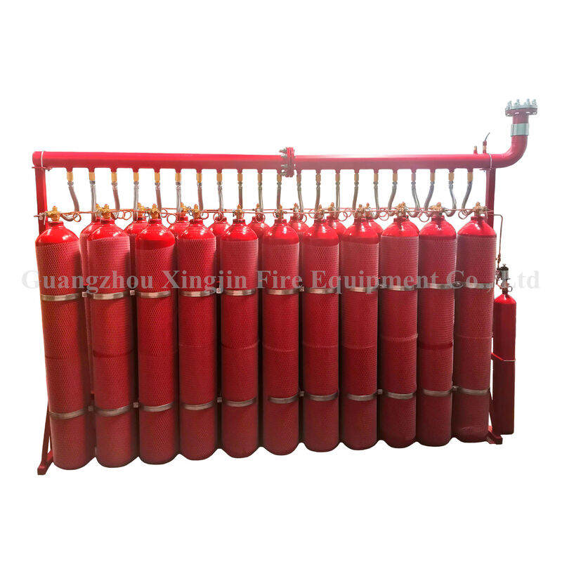Inert Fire Extinguishing System Automatic Inergen Clean Agent Gas Fire ...