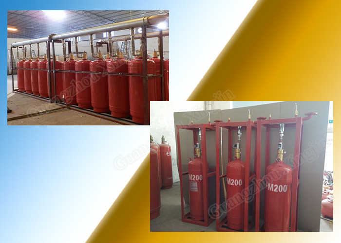 High Safety HFC227ea Fire Suppression System With Hydrofluorocarbon ...