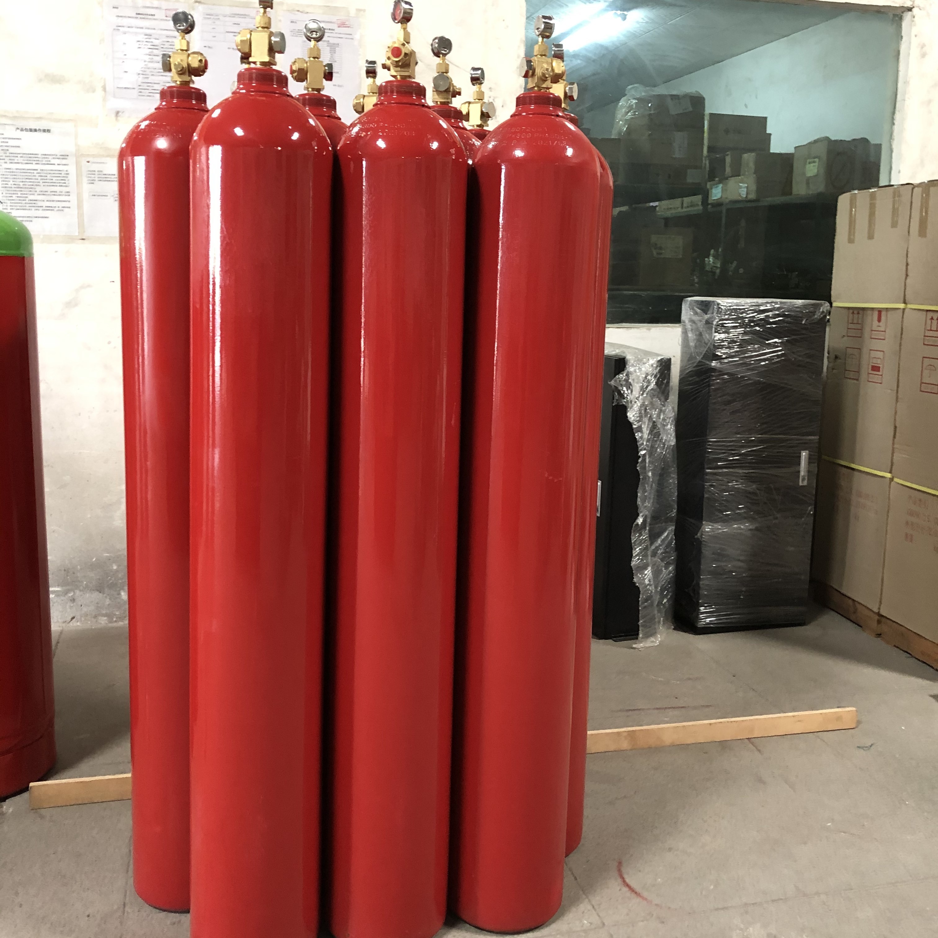 15 MPa IG100(Nitrogen)Fire Suppression Device ― Pipe Network Type