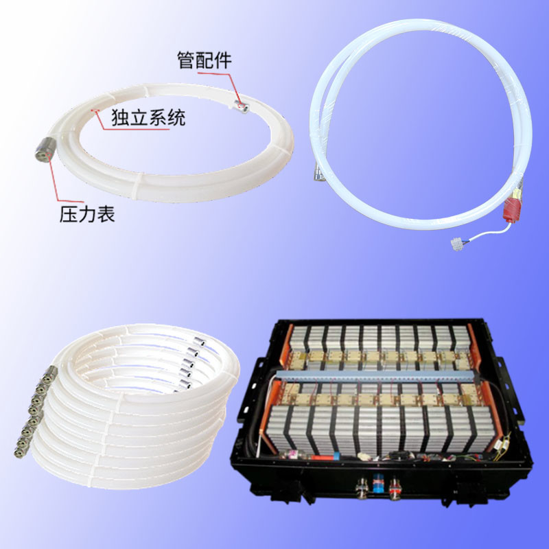 Silver Automatic Fire Suppression Tube With Round And High Pressure ...
