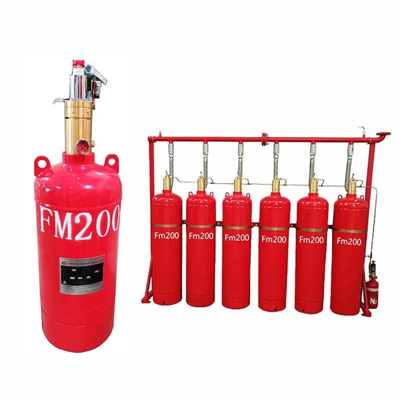 Gaseous Fire Suppression System FM200 Gas Suppression System AC 220V DC ...