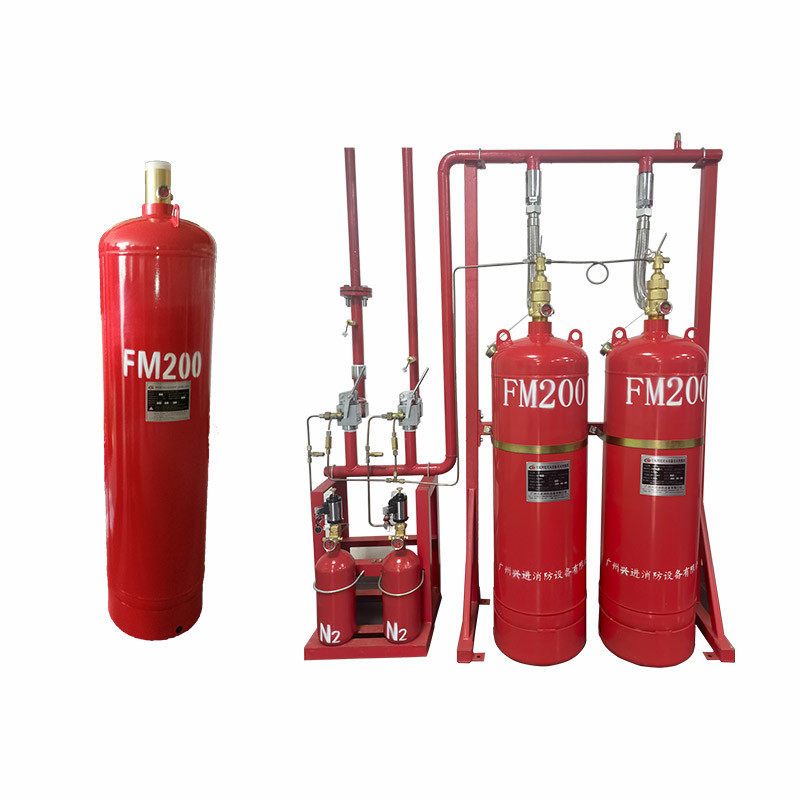 120L FM200 Pipe Network System For Gaseous Fire Suppression Advanced ...