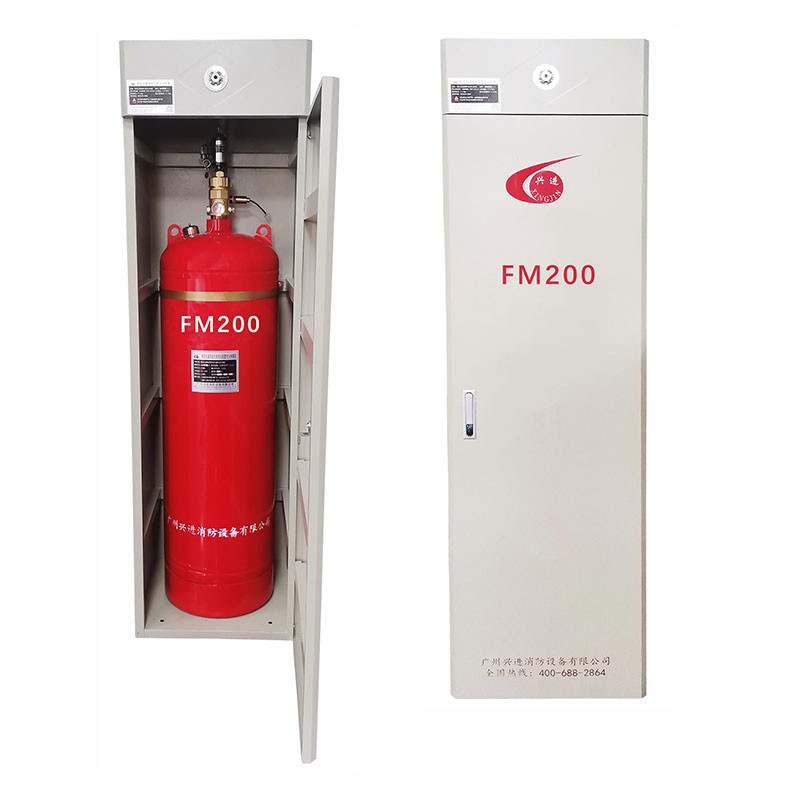 FM200 Fire Suppression System With Automatic Actuation TUV Cabinet SGS ...