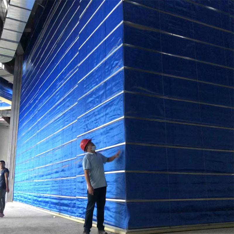 Rolling Pull Opening Fire Roller Curtain Fireproof Easy Installation ...