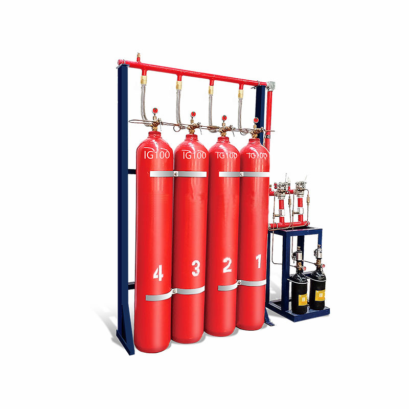High Safety IG100 Inert Gas Fire Prevention System Environmentally Friendly
