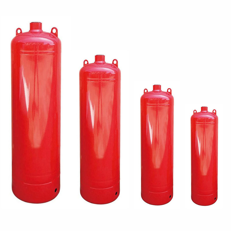 Easy Installation Red Gaseous Fire Cylinder New 40-180L Capacity 280 ...