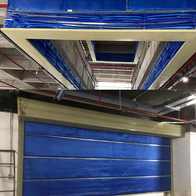 Automatic Industrial Polymer Fire Roller Shutter With Molded ...