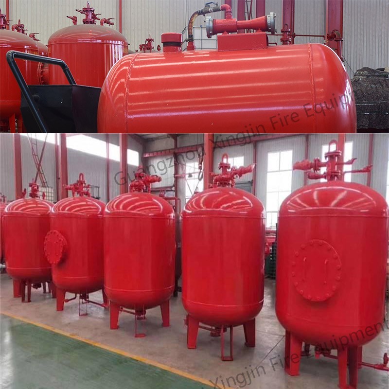 Xingjin Red Foam Fire Suppression System With Carbon Steel Tank Shell ...