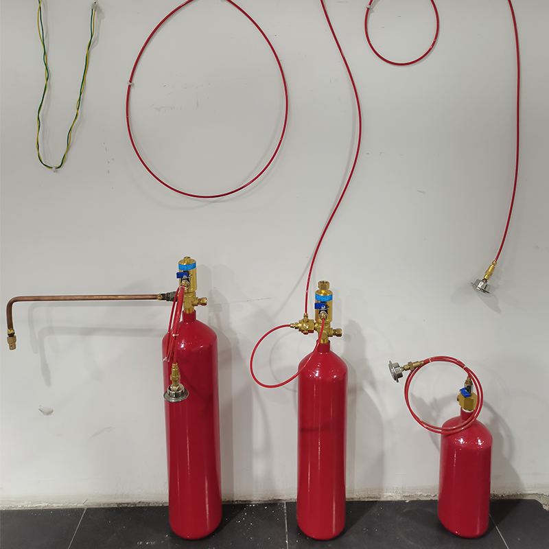 Self-Actuating FM200 Fire Suppression Tube / Automatic Solution For ...