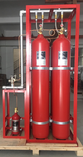 IG55 Argonite Fire System Non - Conductive Environmentally Friendly ...