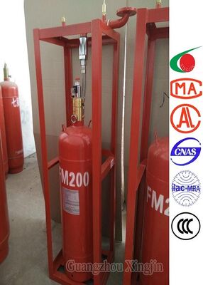 Automatic FM200 Fire Suppression System Piped Network Type Single or ...