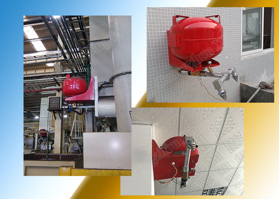 2.1MPa HFC 227ea Fire Extinguishing System 20 Year Life For Gaseous ...
